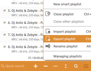 Tutorial: transfer playlists to mobile device | AIMP’s Blog
